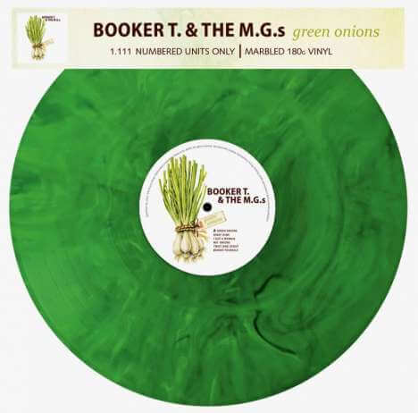 Booker T. & The MGs - Green Onions (180g) (Limited Numbered Edition) (Green Marbled Vinyl ...