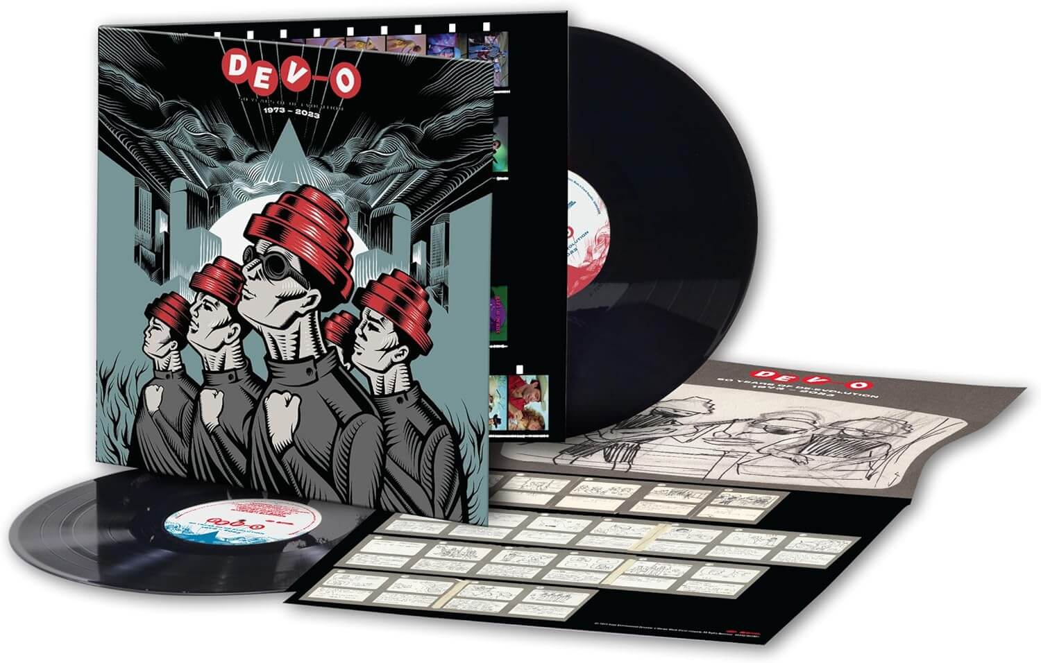 Devo - 50 Years of De-Evolution (1973-2023) - Vinyl LP | Discobole.gr
